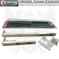Jual Grendel Tanam Bolzano Stainless Steel / Slot Tanam / Kunci Pintu ...