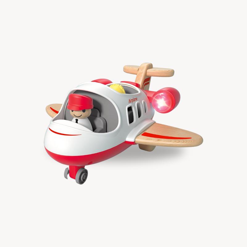 Imagination Express! Wooden Airplane - TikTok Shop Singapore