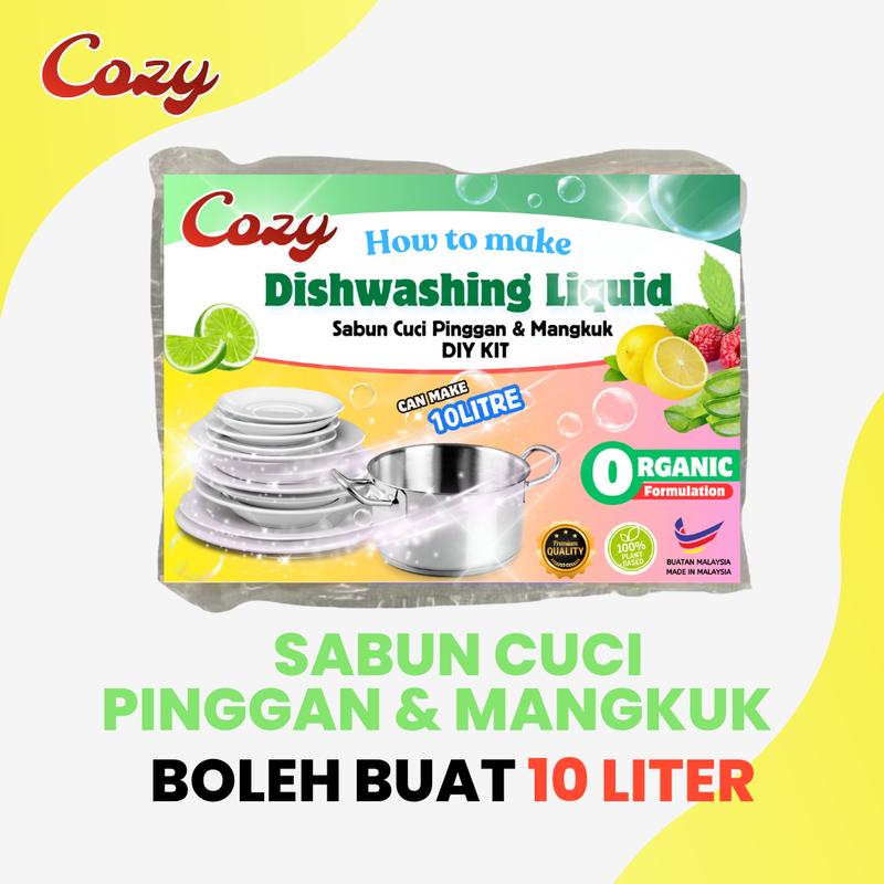 Cozy Dishwashing Liquid DIY KIT (10Liter)/ Make your own SABUN ...