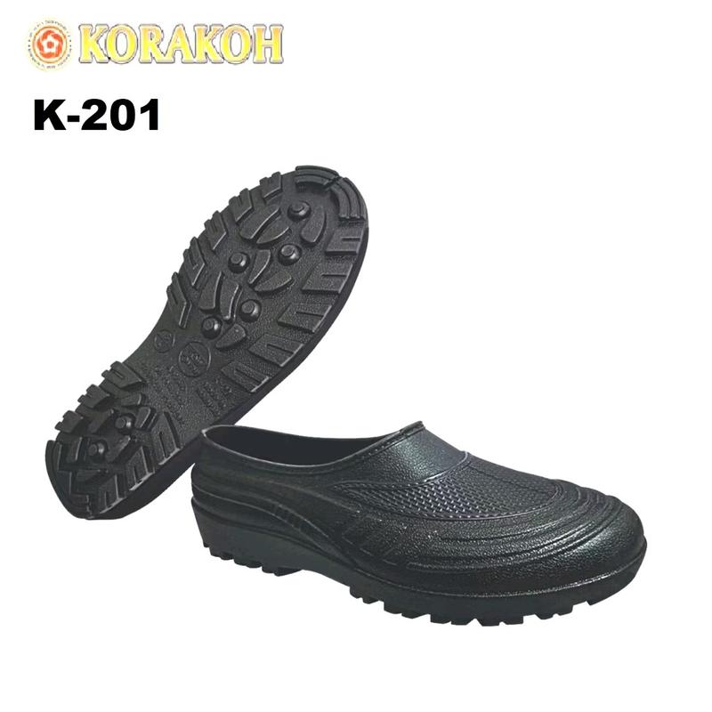 (Size 5-10) Korakoh K-201 Low Cut Non-Slip Waterprofing PVC Rubber ...