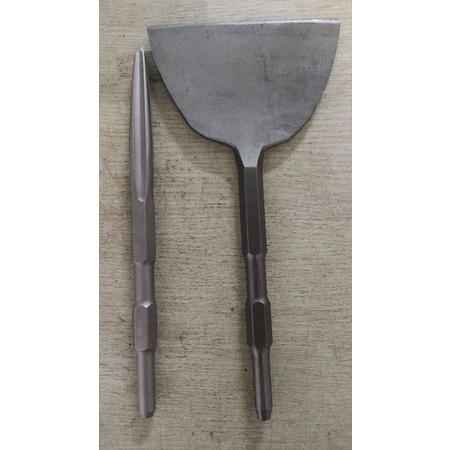 Chisel Hexagon 17280 Flat 150mm Pahat Mosaic Bull Point Flat - TikTok ...