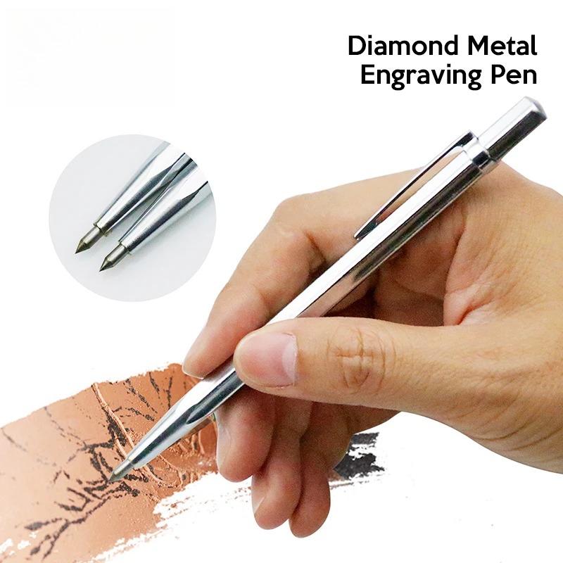 1pcs hand tool Diamond metal marker engraving pen tungsten carbide nib ...