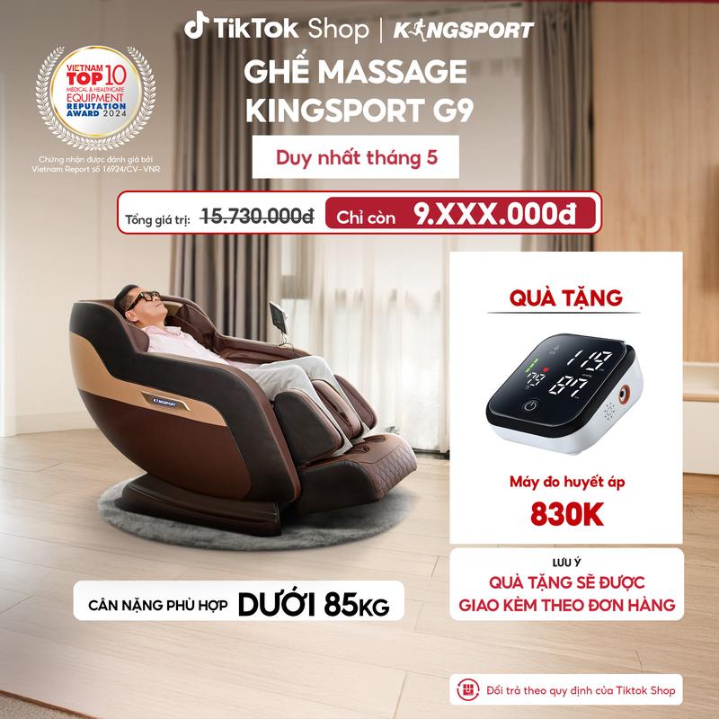 KOC| CHỈ GIAO MIỀN NAM I Ghế massage toàn thân KINGSPORT G9 - TikTok ...