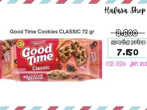 Good Time Cookies Classic 72 gram - Shop | Tokopedia