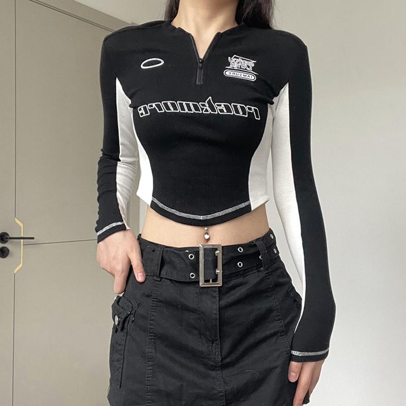 Kemeja-T lengan pendek wanita, gaya comel dan seksi baharu, gadis ...