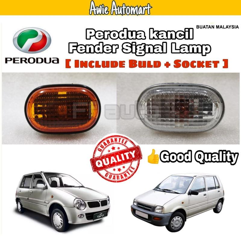 Perodua Kancil Signal Fender Lamp (1PCS) Yellow/ White -SIGNAL - TikTok ...