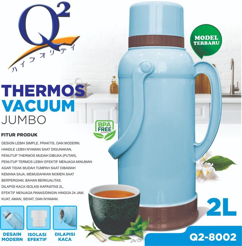 Termos Q2 2Liter 8002 - Termos 2L - Termos Panas Dingin - Termos - Shop ...