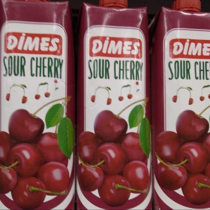 NEW DIMES SOUR CHERRY JUICE 1 L | JUS CERI ORI - Shop | Tokopedia