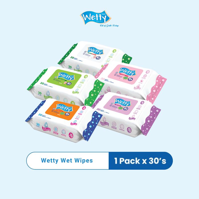 Wetty Fragrance Free & Fragrance Baby Wet Wipes Wet Tissue (1 - TikTok ...