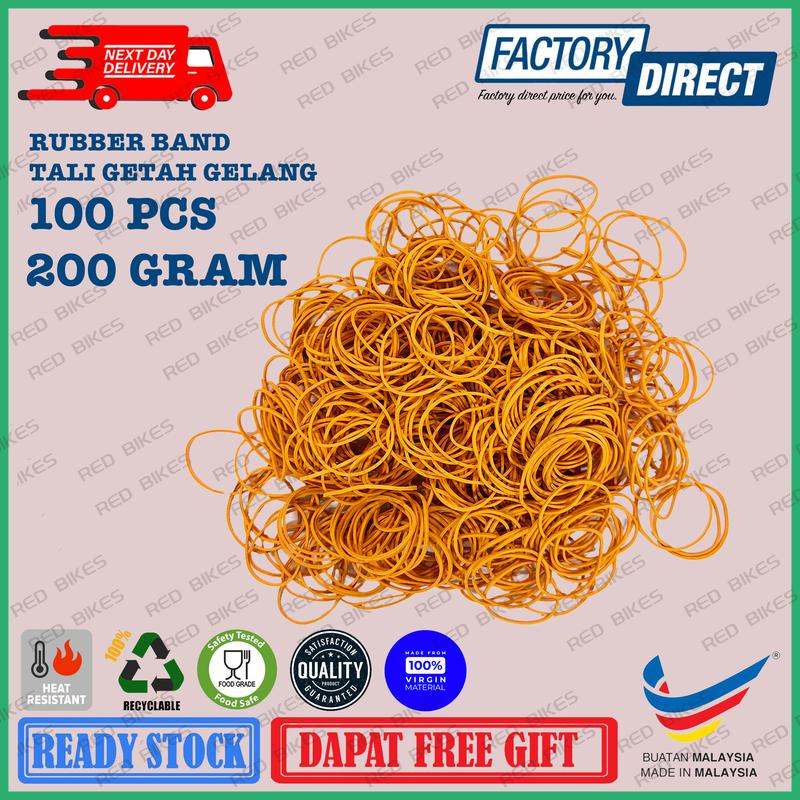 Rubber Band High Quality | Tali Getah Gelang Elastik , 100 Pcs - TikTok ...