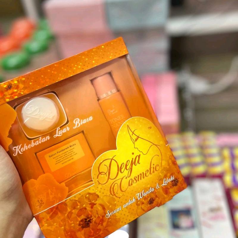DEEJA Skincare set 5in1 Wajah Toner - TikTok Shop Malaysia