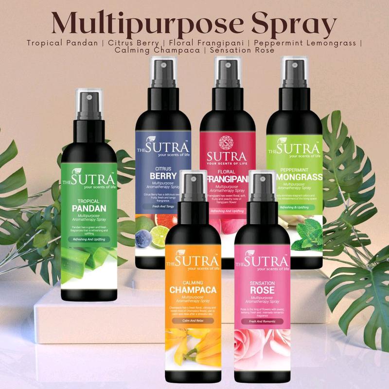 Multipurpose spray pelbagai aroma by Sutra - TikTok Shop Malaysia