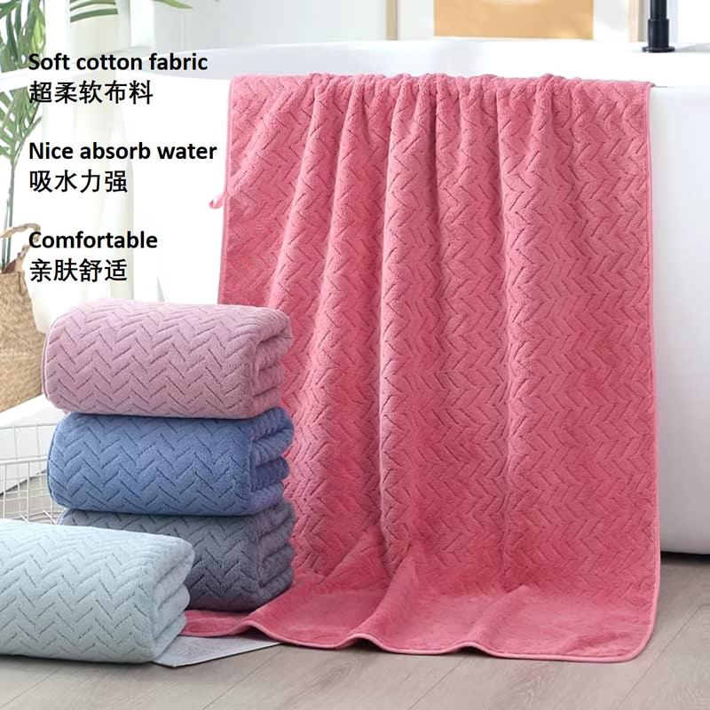 * Ready Stock * Towel Cotton Fiber Tuala Mandi Cepat Kering - TikTok ...