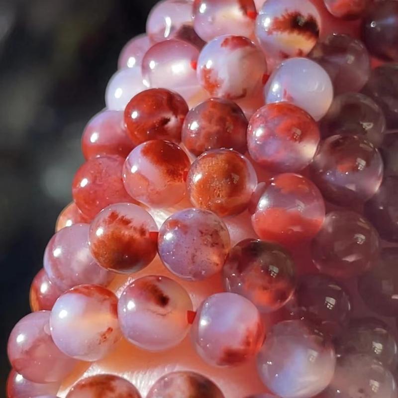 Gelang Manik Merah Batu Akik, Gaya Portugis, 6mm - TikTok Shop Malaysia
