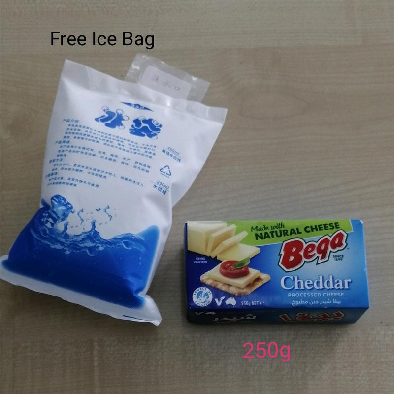 Bega Cheddar Cheese Block 250g Free Ice Bag cheese - TikTok Shop Malaysia