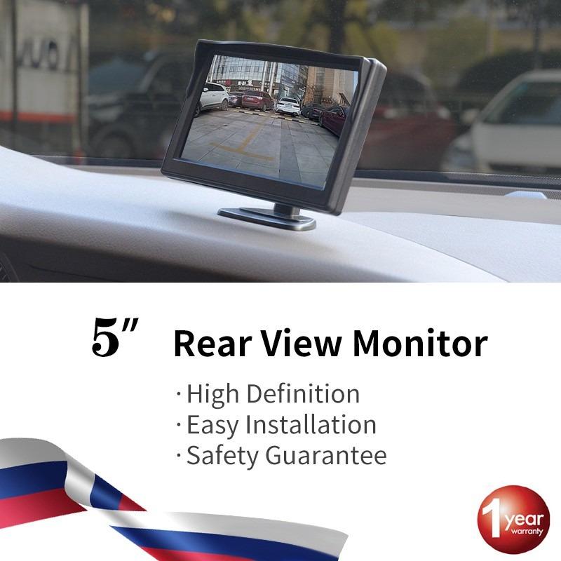 xps 5 Inch Car Monitor TFT LCD 5" HD Digital 16:9 800*480 Screen 2 Way ...