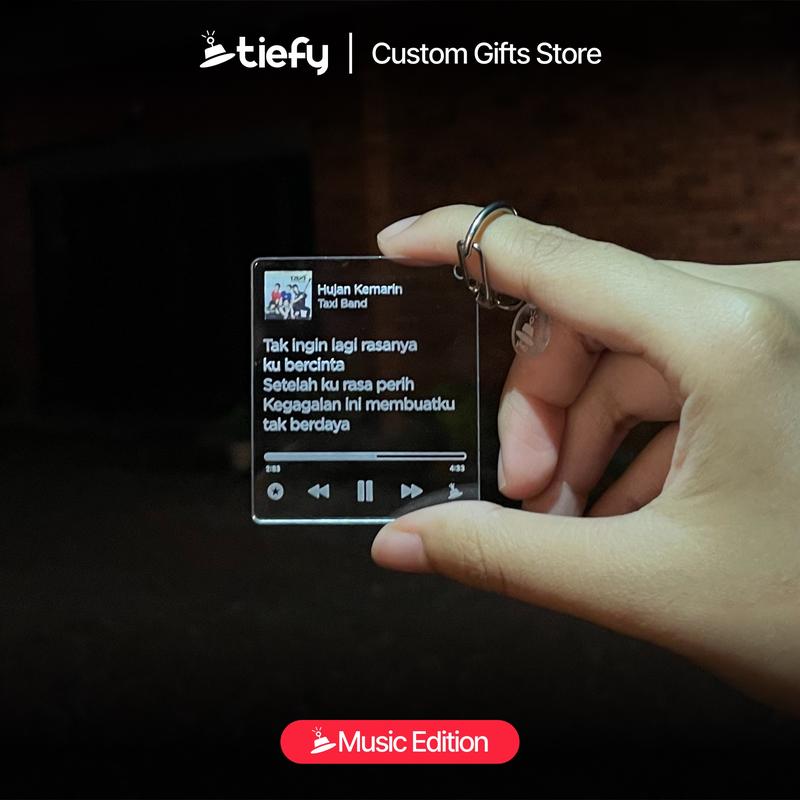 Custom - Lirik Lagu Song's Lyrics +Timestamp + Customisable Keychain ...