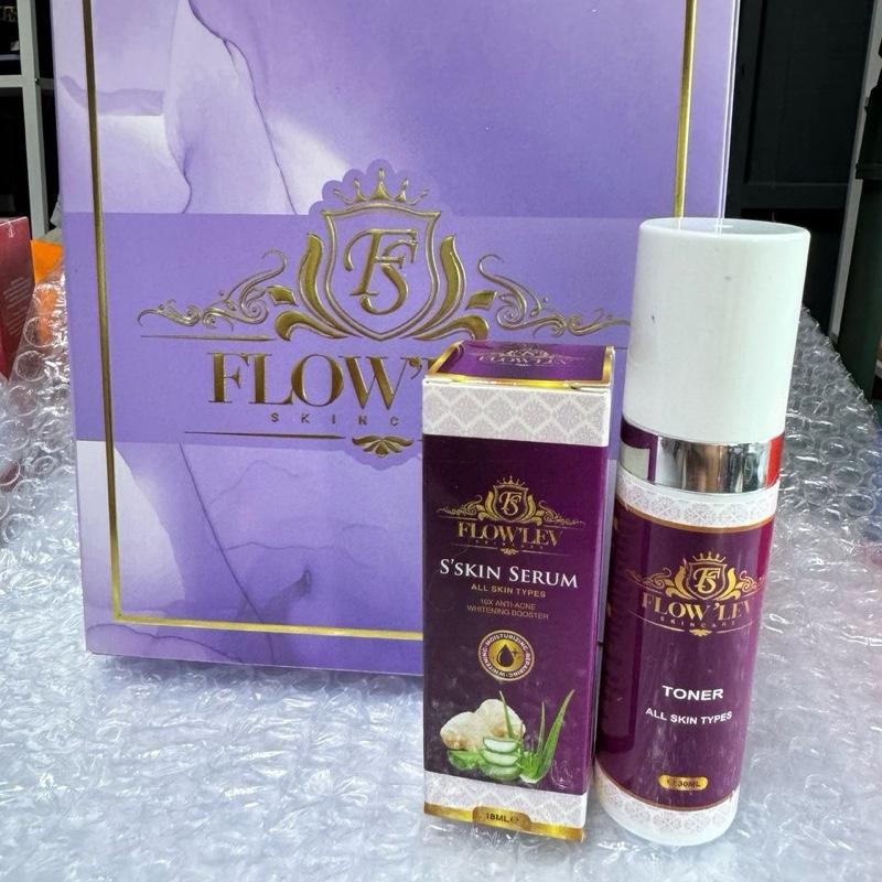 COMBO FLOW LEV+SERUM S SKIN+TONER 30 ML All Skin Types - TikTok Shop ...