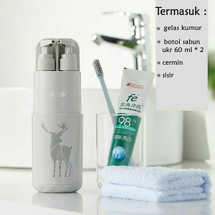 Botol sabun cair untuk travel / tempat sikat gigi odol untuk - Shop ...