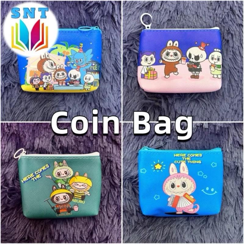SNT(C-SR) Labubu Coin Bag Dompet Kuromi Coin Purse Cartoon Wallet ...