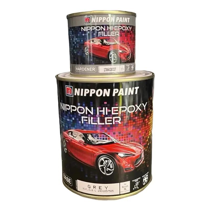 Epoxy Nippon Hi-Epoxy Filler 1 liter set Paint - Shop | Tokopedia