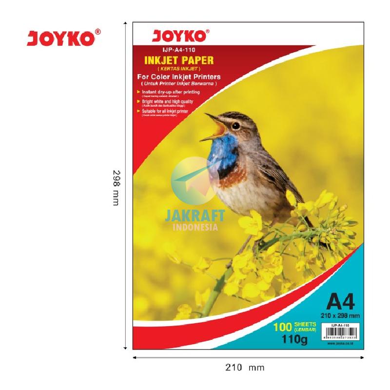 (100 Lembar) Kertas Foto Doft Doff A4 / 8R Tebal 110 Gram Gs - Shop ...
