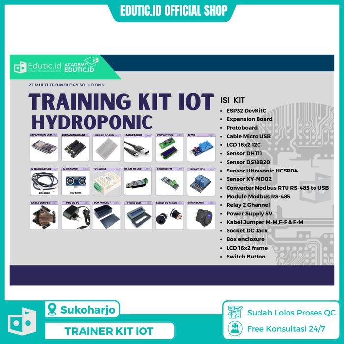 Jual TRAINING KIT IoT HYDROPONIC - Edutic NON E-LEARNING - Kab ...