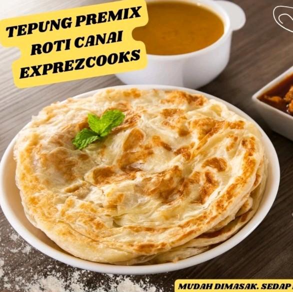 Tepung Premix Roti Canai ExprezCooks 1kg - Untuk Roti Canai yang ...
