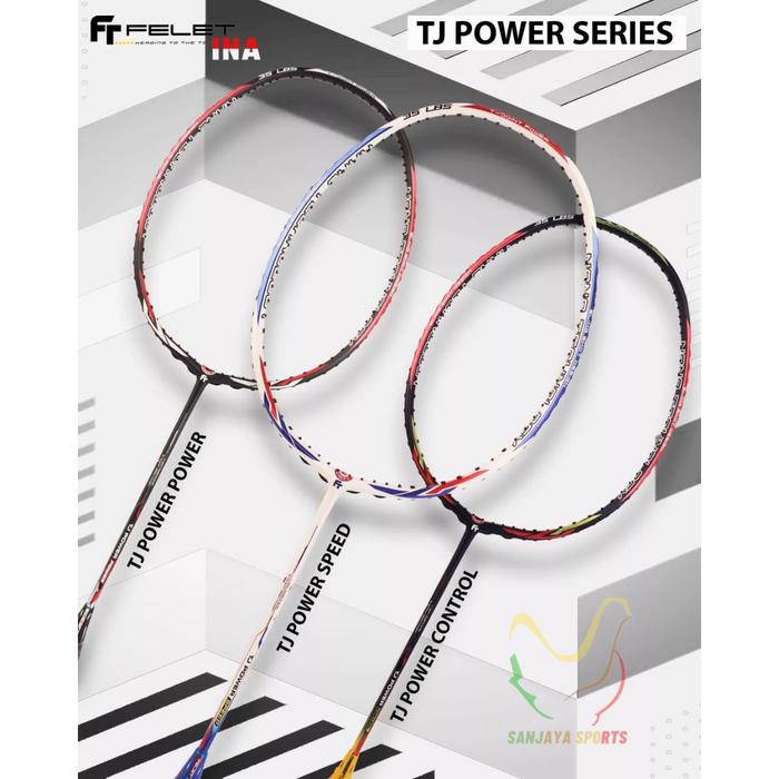 Jual RAKET BADMINTON FELET TJ POWER ORIGINAL - RKT+SNR+GRIP POWER ...