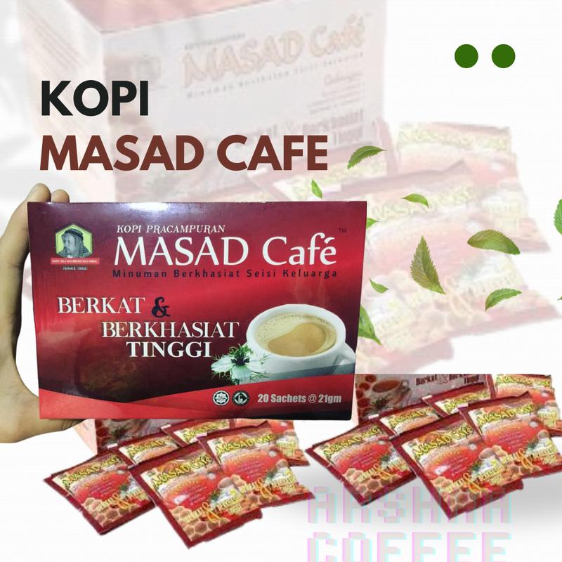 MASAD CAFE KOPI PRACAMPURAN 20 SACHET Bahan Utama Kopi Madu Asli ...