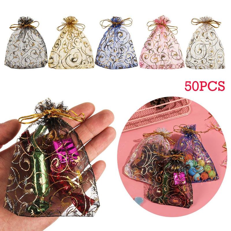 Beg Hadiah, 50PCS, Pakej Gula-gula, Hiasan Parti, Hadiah Perkahwinan ...