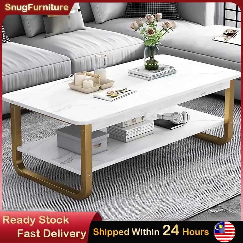 [Fast Delivery]-COD High Quality Modern Sofa Corner Table Marble ...