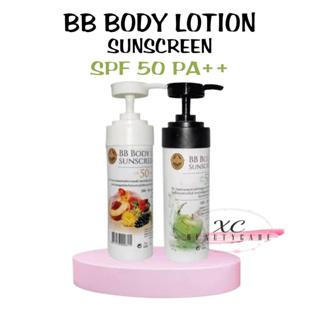 BB SUN SCREEN BODY LOTION SPF 50 PA++ / HANDBODY / BB LOTION / LOTION ...