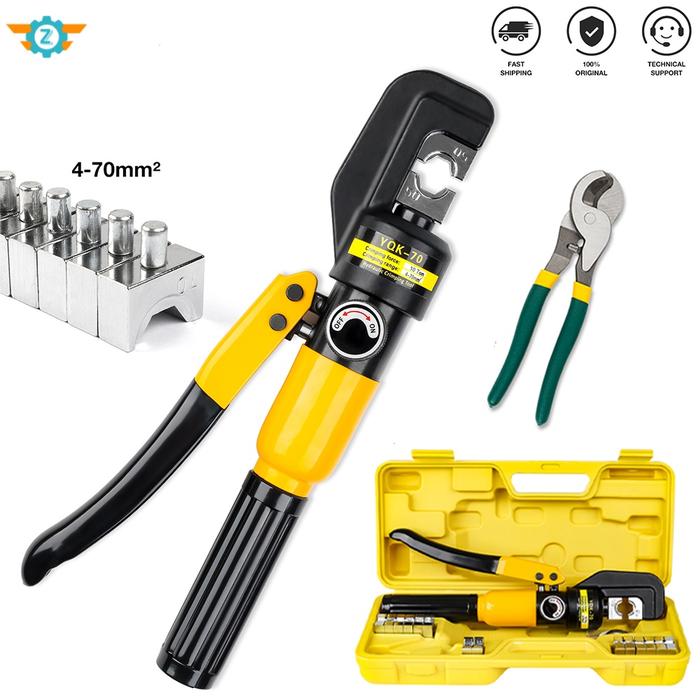 Jual YQK-120 Hydraulic Crimping Pliers 6-120mm² Cable Terminal Crimping ...