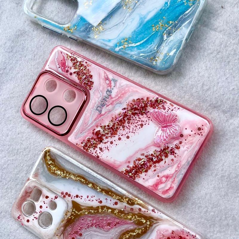 Case Resin Qana Premium untuk HP dengan Desain Warna dan Nama - Casing ...