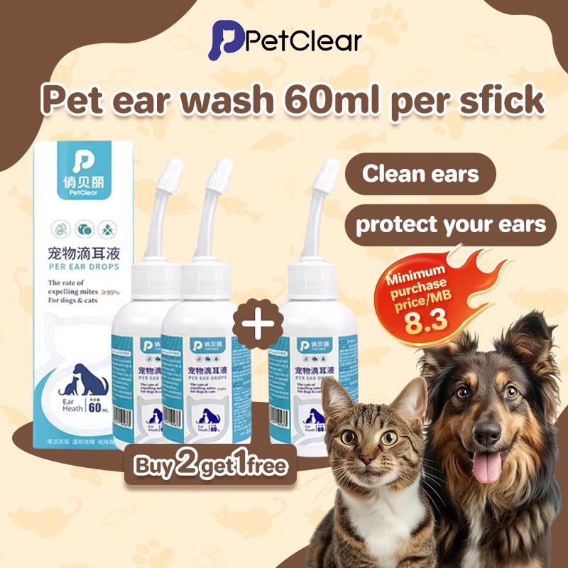 [Buy 2 Get 1 Free] PetClear Telinga Pet Drops Jatuhkan telinga - TikTok ...