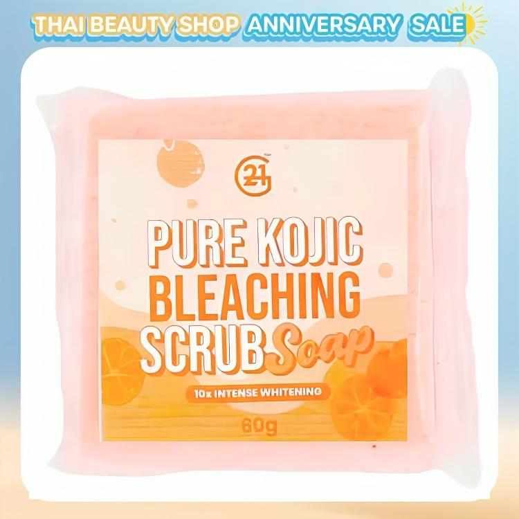 G21 Pure Kojic Bleaching Scrub Soap 60g Body Care Skin Repair - TikTok ...