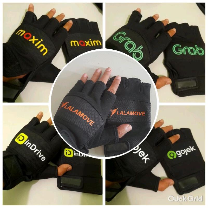 Sarung Tangan Driver Ojol Go-Jek/Grab/Maxim/Indrive/Lalamove Keren ...