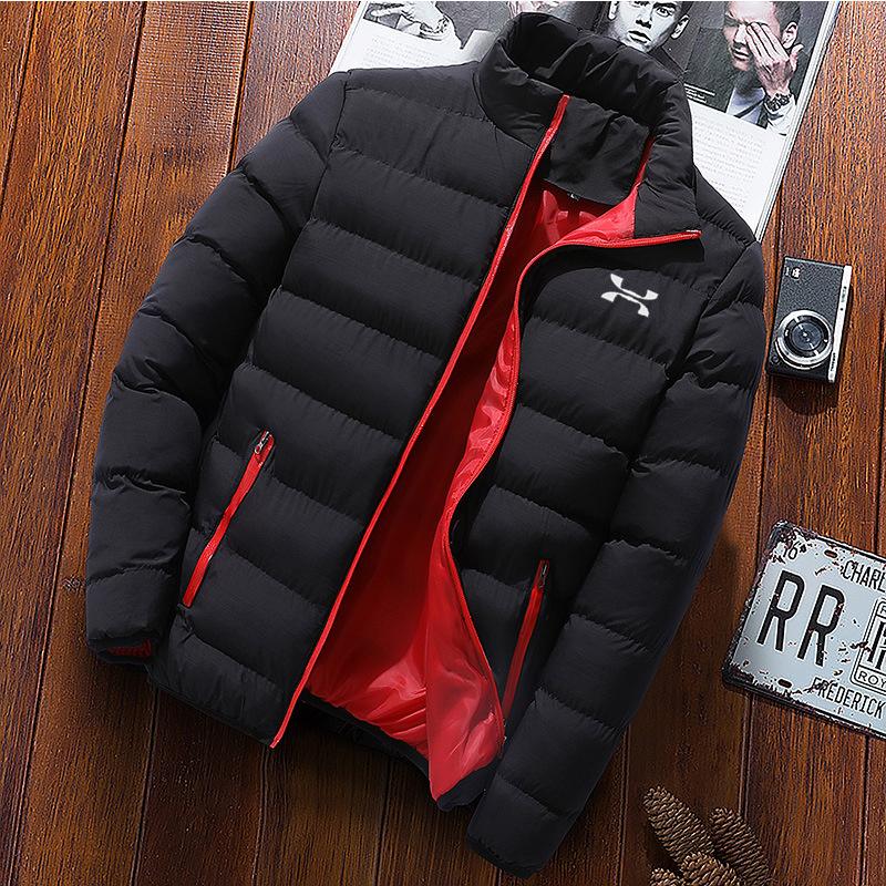 Winter Jacket Men's Stand Collar Warm Down Jacket Street Fashion ...
