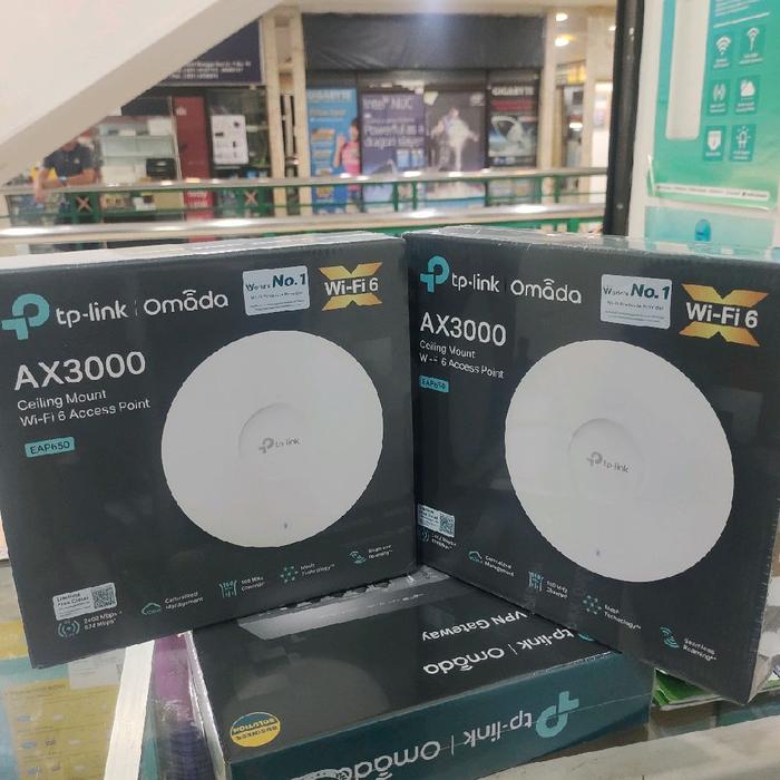 Jual Tp-Link EAP650 AX3000 Ceiling Mount WiFi 6 Access Point EAP 650 ...