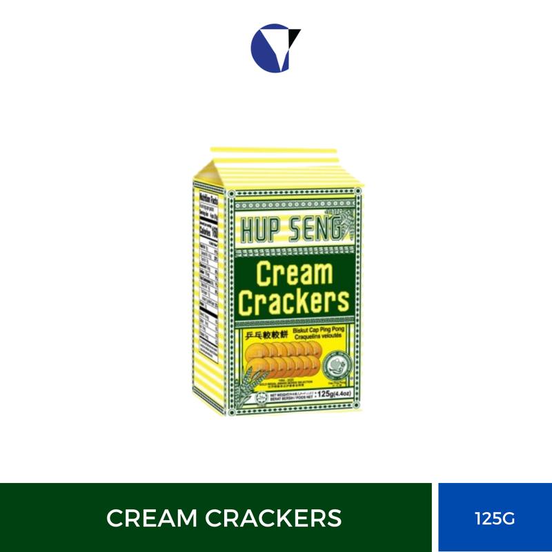 HS - HUP SENG CREAM CRACKERS (125G) - TikTok Shop Malaysia