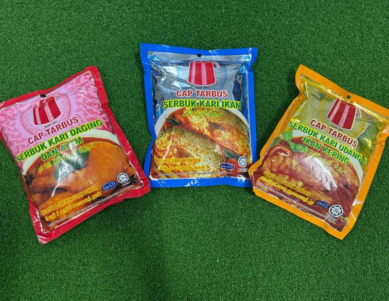 Rempah Kari Cap Tarbus 250g & 25g - TikTok Shop Malaysia