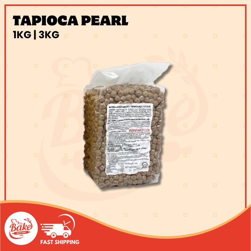 TAPIOCA PEARL | BOBA | 3KG | 1KG | BUBBLE TEA | MILK TEA | SHAVED ...
