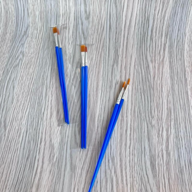 Kuas Lukis Cat Air Minyak Kanvas Paintbrush Painting Brush Canvas ...
