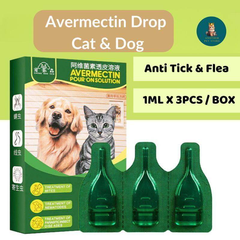 Pet Flea Drops 1ml-3ml General Purpose for Dogs and Cats - TikTok Shop ...