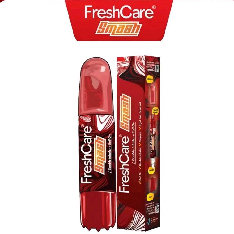 Freshcare Smash Double Inhaler + Roll on Fresh Care Merah - Shop ...