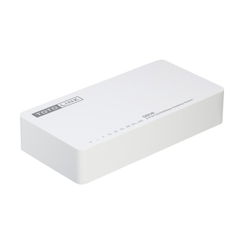 TOTOLINK S808 Switch Hub 8 Port 10/100Mbps Fast Ethernet - Shop | Tokopedia