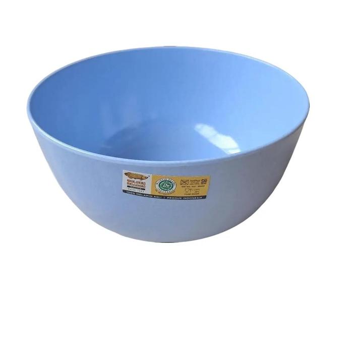 Jual Golden Dragon Mangkuk Kaki Jumbo 7" Biru Muda Stone Melamine W0807 ...