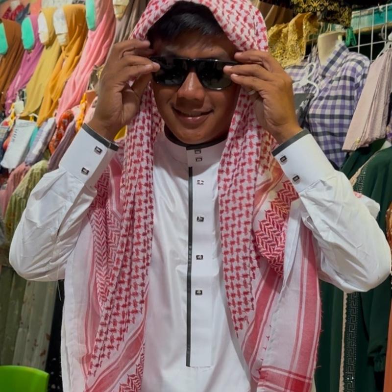 Men’s AL MADANI Luxury Silk Finished Thobe - New Arrivals - TikTok Shop ...