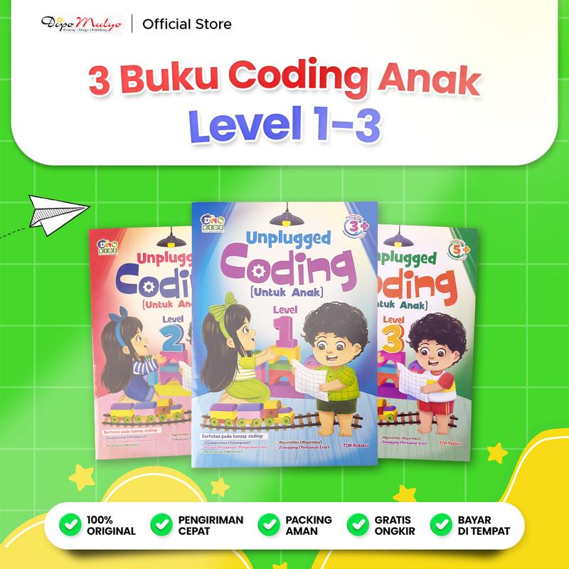 PAKET Buku Coding Anak TK PAUD – Bisa Belajar Tanpa Komputer - Shop ...